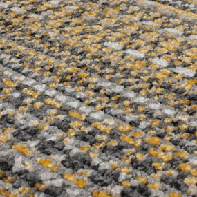 Flair Rugs, Kusový koberec Santiago Camino Yellow, 120x160, žlutá, ložnice