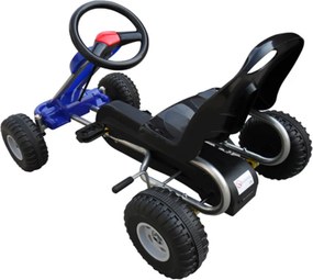 GO CART šlapací auto modré