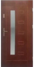Archo - Venkovní vchodové dřevěné dveře Deskové DP-77 105043