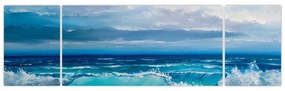 Obraz - Mořské vlny (170x50 cm)