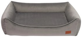 Pelíšek pro psa UKORY šedý Velikost: M 70x55x18 cm