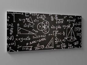 XXL obraz matematické vzorce Rozměr: 250 x 125 cm