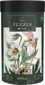 INTERDRUK Puzzle Botanic: Čemeřice / 1000 dílků / rozměr 48 × 67 cm
