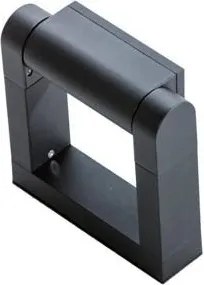 AZZ AZ2132 LED Venkovní nástěnné svítidlo Azzardo Frame wall dark grey AZ2132 8W 800lm 3000K IP54 18,5cm tmavě šedé - AZZARDO