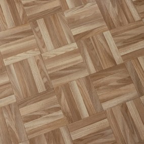 Gerflor, PVC podlaha - lino AladinTex Home 0025 Ardentes, na míru, šíře 4m, hnědá, bez podkladu, ložnice