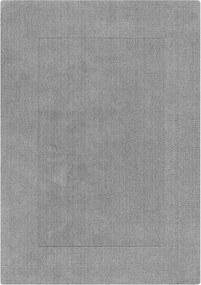 Ručně všívaný vlněný koberec's nízkým vlasem Textured Border