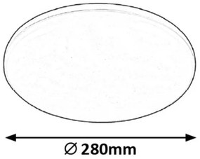 Rabalux 7979 - LED Venkovní stropní svítidlo ERIC LED/24W/230V IP64