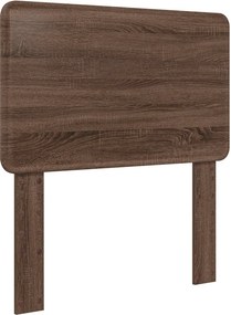 Rám postele se zásuvkou Hnědý dub 90 x 190 cm Inženýrské dřevo 3412643