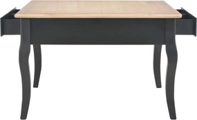 vidaXL Konferenční stolek 80 x 80 x 50 cm dřevo [280063] Barva: Krémová a antracitová