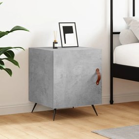 vidaXL Noční stolek 40 x 40 x 50 cm kompozitní dřevo [827508] Barva: Betonová šedá