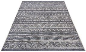 Hanse Home, Kusový koberec Clyde 105906 Loto Grey Beige – na ven i na doma, 76x150, šedá, chodba / předsíň