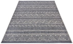 Hanse Home Collection koberce Kusový koberec Clyde 105906 Loto Grey Beige – na ven i na doma - 76x150 cm