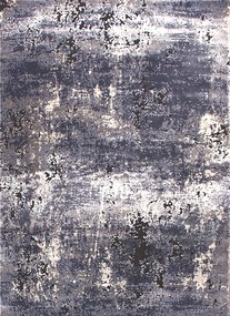 BE Koberec Verona 5261 GREY BLUE - modro-hnědý obdélníkový Rozměr: 80x150 cm
