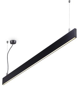 Ideal Lux 241975 LINUS závěsné svítidlo LED 34W/3850lm 3000K černá Závěsná svítidla