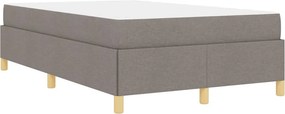 Rám postele Taupe 120 x 190 cm textil 3398924