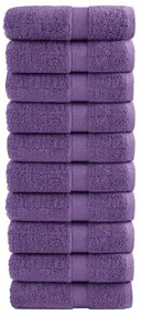 Prémiové mycí utěrky SOLUND 10 ks fialové 30x30 cm 600 g/m² 137349