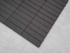 WPC dlaždice LEGI BASE 30 x 30 cm, antracit