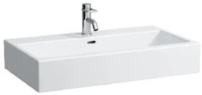 Laufen Living - Umyvadlo na desku, 800x460 mm, s 1 otvorem pro baterii, bílá H8174370001041