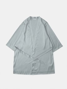 Sinsay - Jednobarevný kimono župan - sříbrná