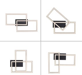 Leuchten Direkt 14692-18 - LED Stmívatelné stropní svítidlo IVEN LED/36W/230V