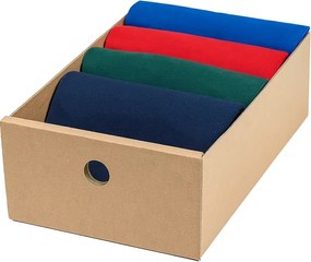 KARTON PAK Úložné boxy na oblečení, organizéry do skříně EKO KARTON 27x40x13 - zásuvka