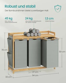 Prádelní koš RLH115G01
