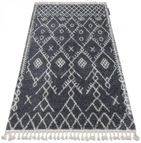 Dywany Łuszczów Kusový koberec Berber Tanger B5940 grey and white ROZMĚR: 120x170