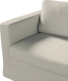 Potah na pohovku IKEA  Karlstad 2-místná , nerozkládací, dlouhý barva béžová látka pletený vzor