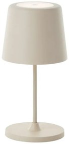 Brilliant G90939/09 Venkovní AKU stolní lampa KAAMI béžová  USB-A