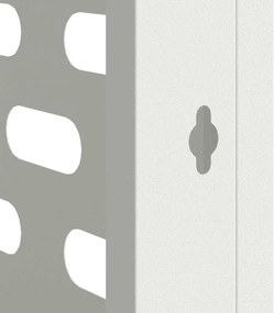 vidaXL Ochrana klimatizace Bílá 110 x 50 x 80 cm [865905]
