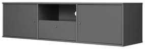 Antracitový TV stolek 161x42 cm Mistral – Hammel Furniture