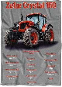 Deka Zetor Crystal 160 (Podšití beránkem: NE)