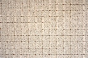 Vopi | Kusový koberec Udinese béžový - 1 m2 s obšitím