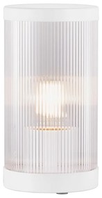 Nordlux - Venkovní stolní lampa COUPAR 1xE27/25W/230V IP54 bílá