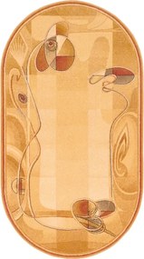 Kusový koberec Himalia béžový - ovál (sahara) 160 x 240 cm ovál