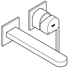 GROHE 29306003 - Umyvadlová baterie PLUS 203 mm lesklý chrom