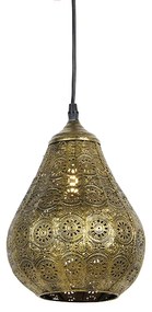 Orientální závěsná lampa zlatá - Billa Dia