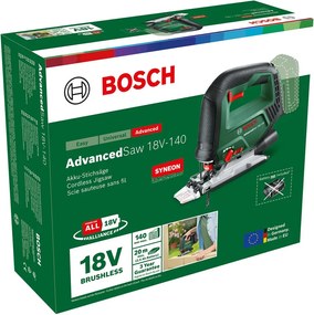 Aku přímočará pila Bosch AdvancedSaw 18V-140 0603013000