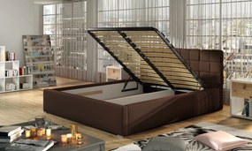 Čalouněná postel GRAND - Soft 33 - 200x200cm - Kov