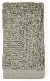 Zelenošedý bavlněný ručník 100x50 cm Classic - Zone
