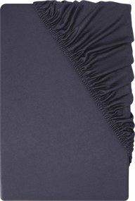 Livarno® Žerzejové napínací prostěradlo, 180–200 x 200 cm (tmavě modrá)