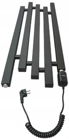 Regnis PORK, topné těleso 320x1400mm s jednootvorovým pravým dolním připojením 50mm, 710W, bílá matná, PORK140/30/PD50/WHITE/RAL9016