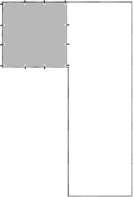 Psí kotec černý 4,84 m² ocel 3082211