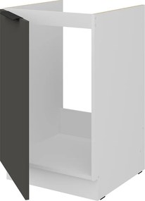 ARIA po | dolní skříňka 50 ZL 1F dřezová | 50 cm | ANTI FINGERPRINT povrch | bílá/šedá grafit