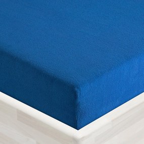 Froté napínací prostěradlo FR-016 Modré 200 x 200 - výška 20 cm