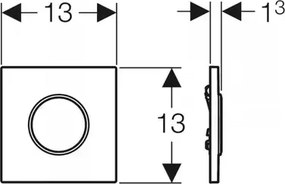 Geberit Splachovací systémy - Elektronické ovládání splachování pisoár