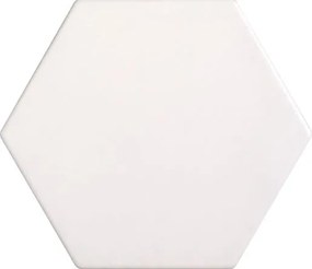 Dlažba Tonalite Examatt bianco 15x17 cm mat EXM6400