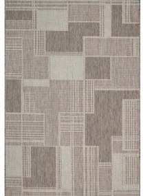 Kusový koberec Flat 20632 taupe/champagne Varianta: 80x150  cm