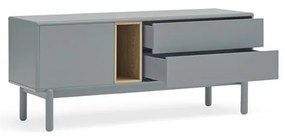 Modro-šedý TV stolek 140x56 cm Corvo – Teulat