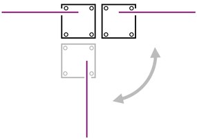 vidaXL Marketos Zatahovací boční markýza / zástěna 140 x 1200 cm hnědá